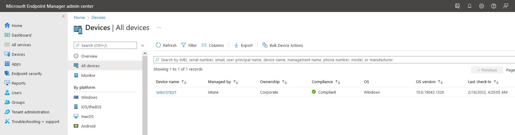 Asset Management for Intune